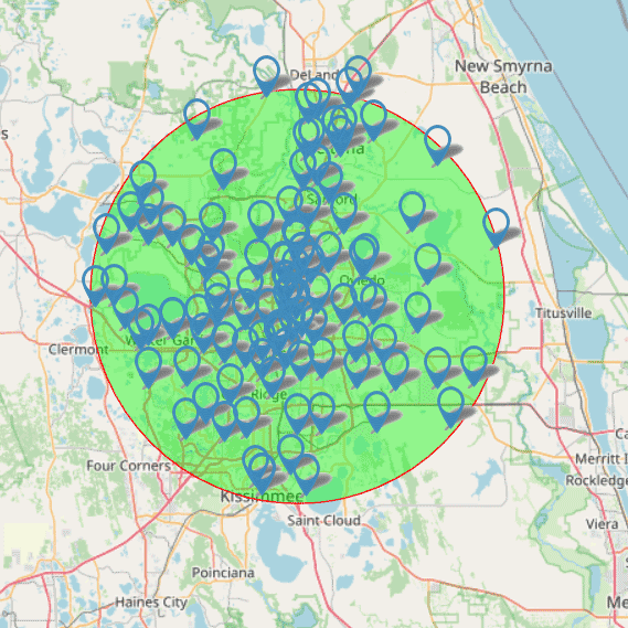 Service Zones - CFLNP.com